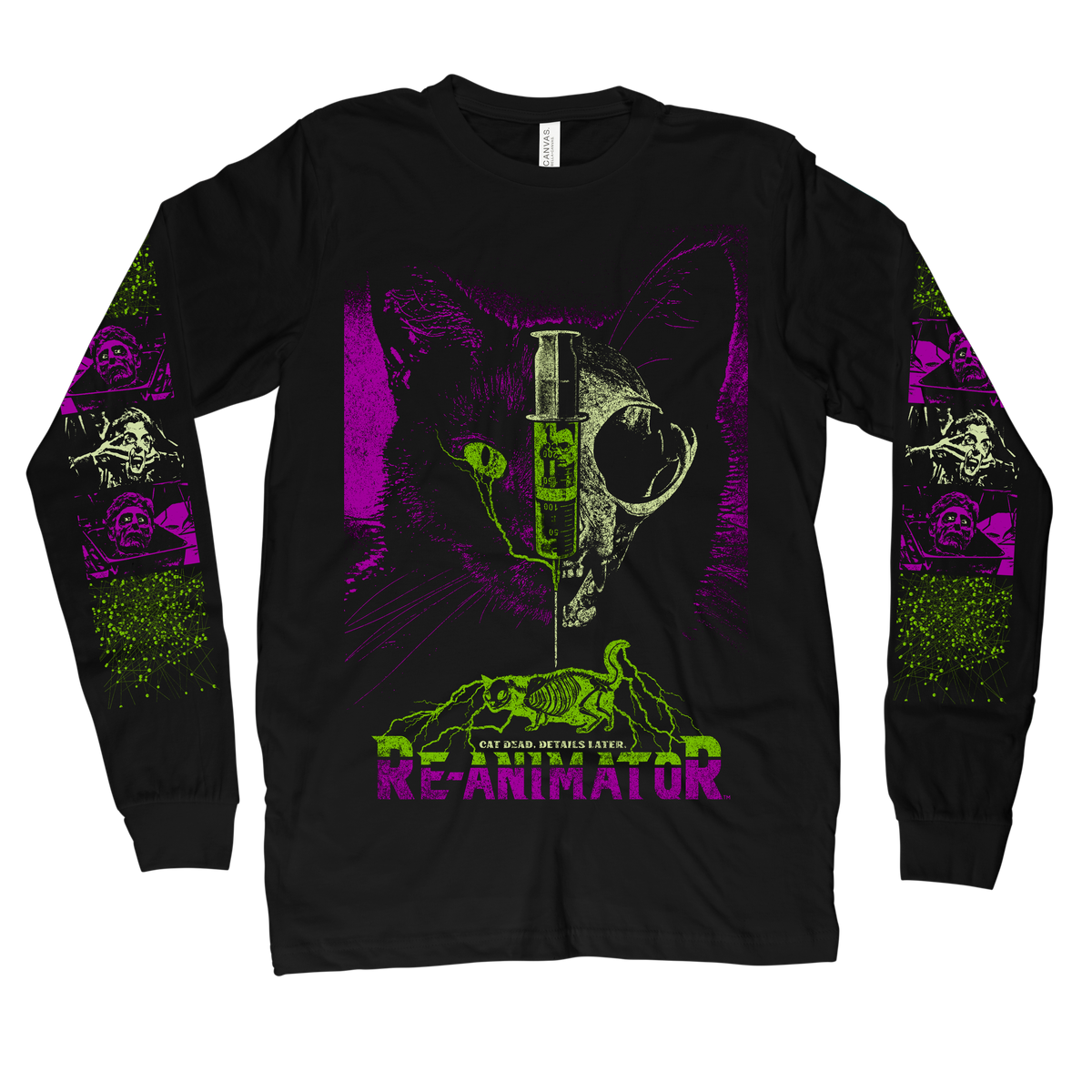 Sale Re Animator Cat Long Sleeve Size S – Tees From The Crypt